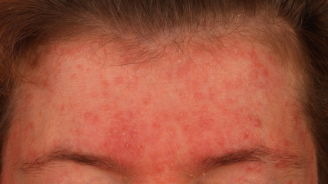 Acne Rosacea Forehead